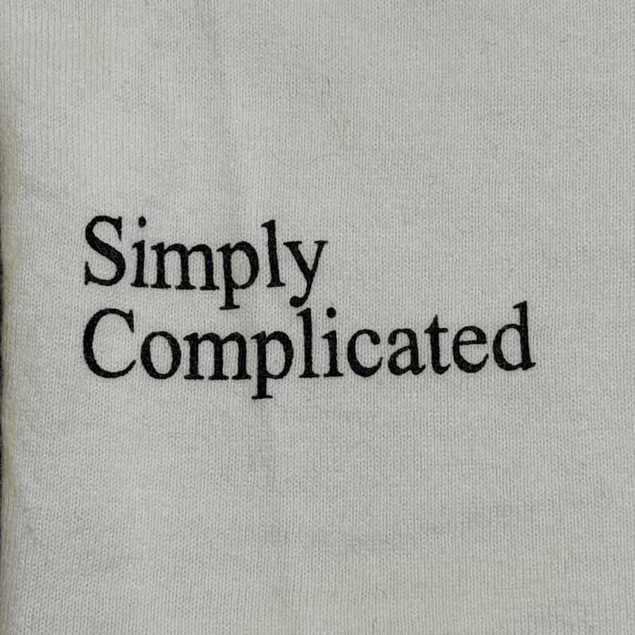 SIMPLYCOMPLICATED シンプリーコンプリケイテッド Simply TEE シンプルリーTシャツ 半袖カットソー 25SS1008 ...