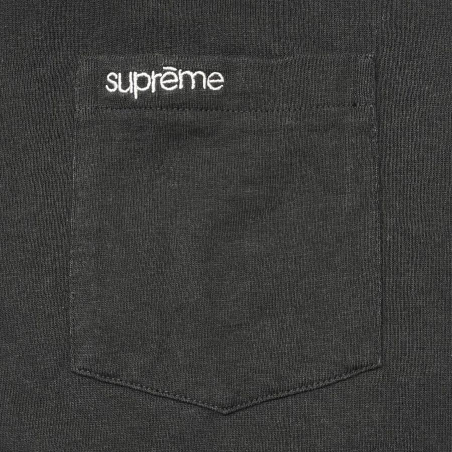 Supreme（シュプリーム） 25SS S/S Pocket Tee ポケットTシャツ 半袖カットソー ブラック L 97552A ...
