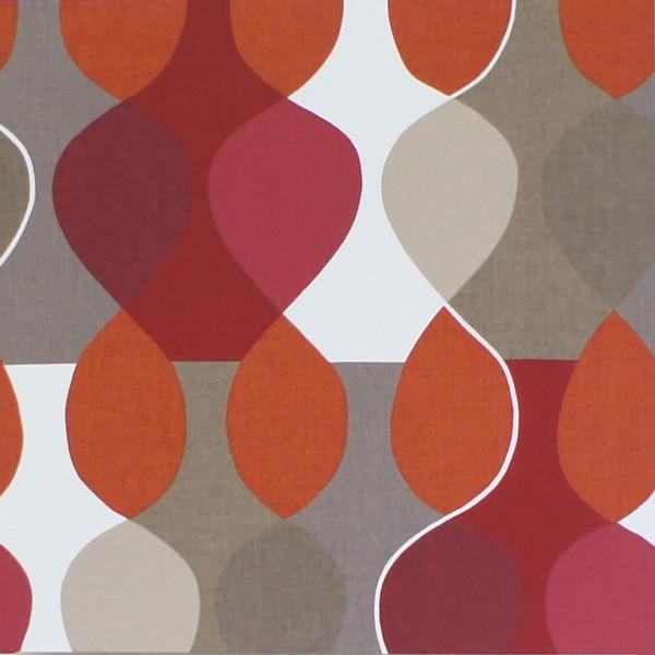 ファブリックパネル ボラスコットン boras cotton MALAGA（マラガ）/RED 50×50cm【店頭受取も可 吹田】 : モット ...