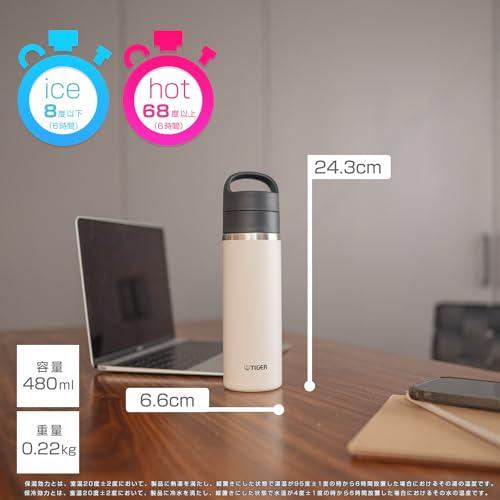 タイガー魔法瓶TIGER 真空断熱炭酸ボトル 480ml イーグレットホワイト MKB-T048 WK : Moum - 通販 - Yahoo!ショッピング