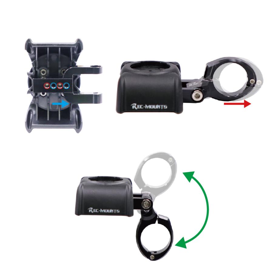 [レックマウント]ウォッチ&サイクルコンピューターマウント TTハンドル/エアロ/DHバー キャットアイ アベントゥーラ用【WATCH2CAT3-TT3】 : Mount Shop Sun ...