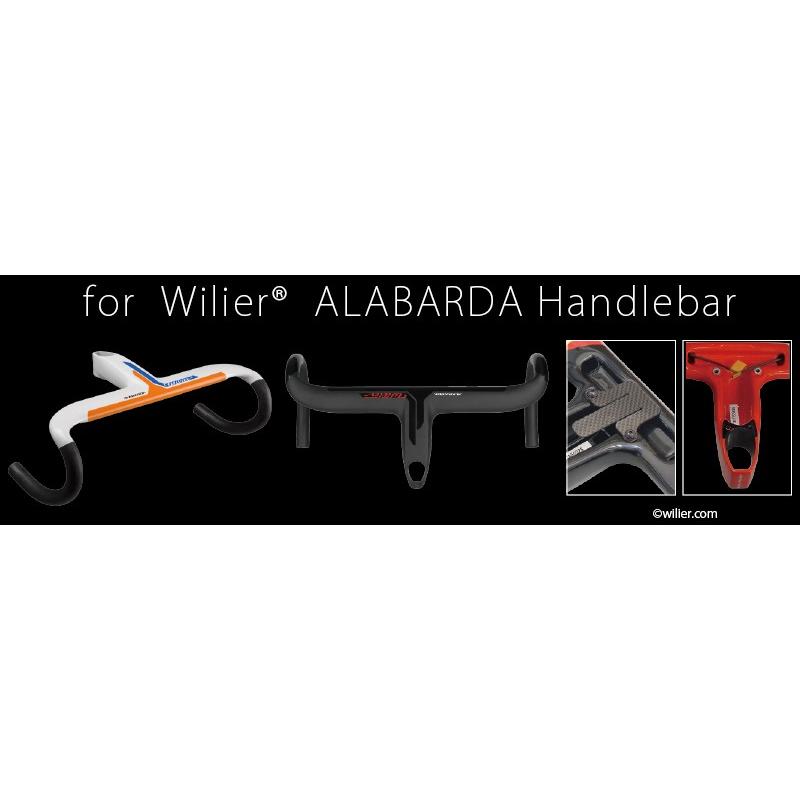 [レックマウント] ガーミン コンボ マウント Wilier 用 ALABARDA Handlebar 下部アダプター付き【Wilier30 ...