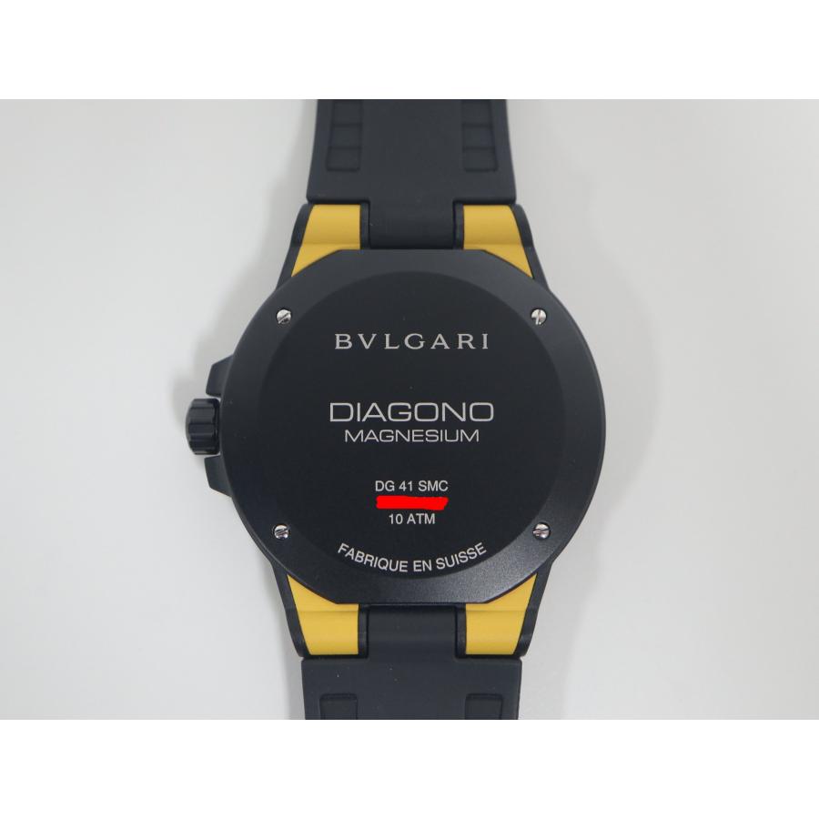 ディアゴノ ブルガリ BVLGARI マグネシウム DG41 SMC イエロー セラミック 自動巻き メンズ 【中古】 時計 : 毛利質店 ...