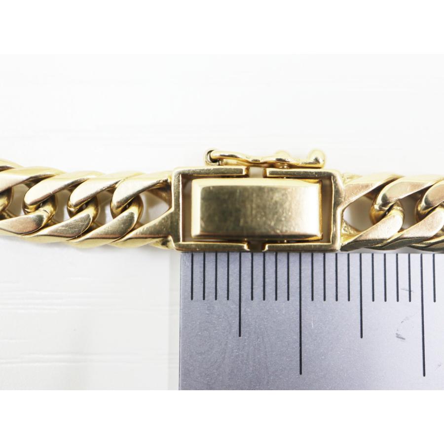 K18 キヘイ 喜平 ブレスレット 6面ダブル 24.2g 6メンダブル 18金 イエローゴールド 750 YG 【中古】 ジュエリー : 毛利質店 - 通販 - Yahoo!ショッピング