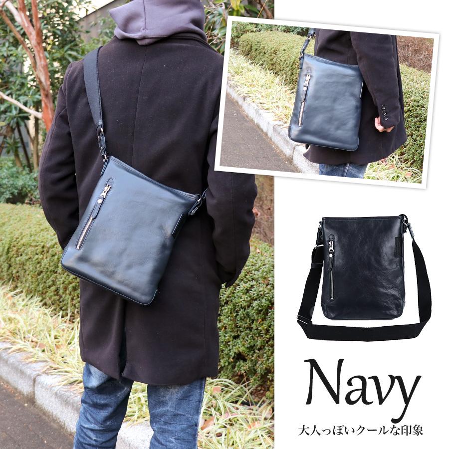 DOUBLES ショルダーバッグ ミニショルダー メンズ レディース 小さめ 軽量 斜めがけ 本革 革 : Harvest Select Yahoo!店 - 通販 - Yahoo!ショッピング