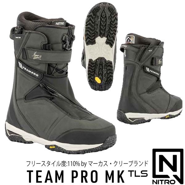 NITRO(スポーツ) 予約 25-26 ナイトロ チームプロマーカス NITRO TEAM PRO MK TLS スノーボード 靴 25 ...