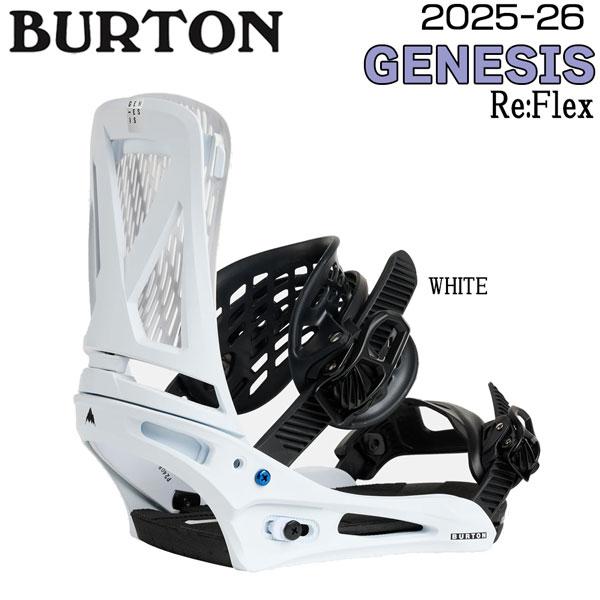 BURTON 予約 バートン ジェネシス GENESIS WHITE スノーボード ビンディング 25-26-BD-BTN : MOVE ...
