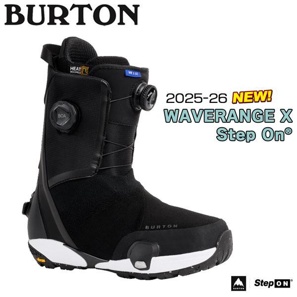 BURTON（バートン） 25-26 ウエーブレンジステップオン BURTON WAVERANGE X STEP ON スノーボード 靴 25 ...