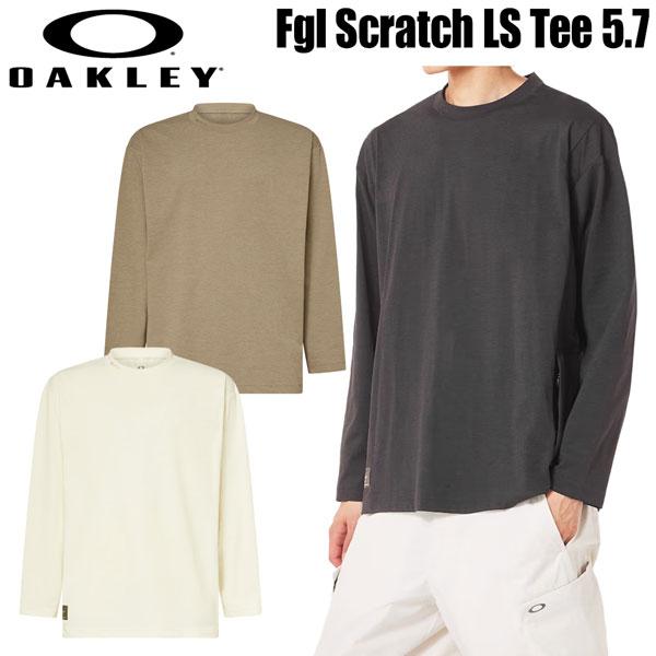 OAKLEY オークリー アウトドアウェア ロンT FGL SCRATCH ロングスリーブ TEE 5.7 カジュアル ファッション ...