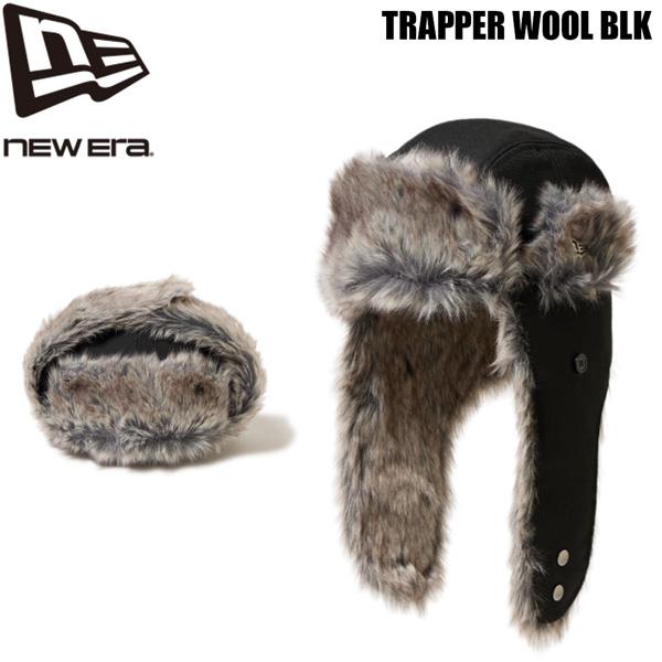 NEW ERA ニューエラ キャップ TRAPPER WOOL BLK 帽子 : MOVE - 通販 - Yahoo!ショッピング