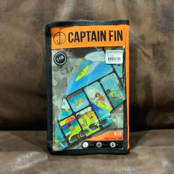 ギョーセイ キャプテンフィン フィン CAPTAIN FIN KEEL ST 5.13 FUTURES ツインフィン アンディ・デイビス ...