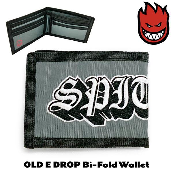 SPITFIRE WHEELS スピットファイア 財布 SPITFIRE OLD E DROP Bi-Fold Wallet CHARCOAL ...