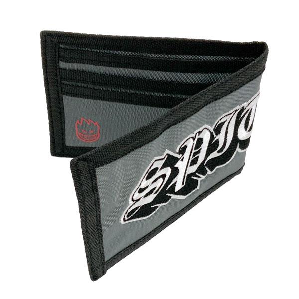 SPITFIRE WHEELS スピットファイア 財布 SPITFIRE OLD E DROP Bi-Fold Wallet CHARCOAL ...