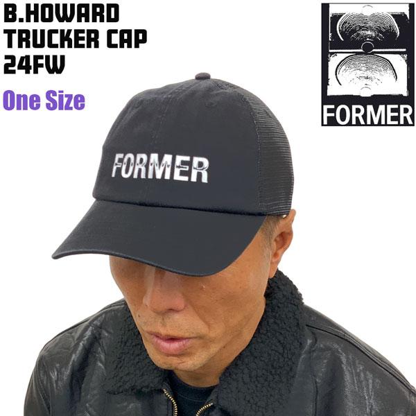 キャップ フォーマー FORMER B.HOWARD TRUCKER CAP フリーサイズ 24FW デーンレイノルズ : MOVE - 通販 ...