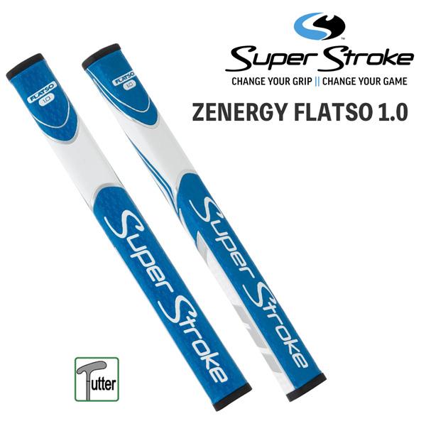 Super Stroke スーパーストローク ZENERGY FLATSO 1.0 BL/WH ゴルフグリップ : gr-248-bl-wh : MOVE - 通販 - Yahoo!ショッピング