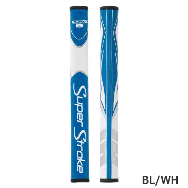 Super Stroke スーパーストローク ZENERGY FLATSO 1.0 BL/WH ゴルフグリップ : gr-248-bl-wh : MOVE - 通販 - Yahoo!ショッピング