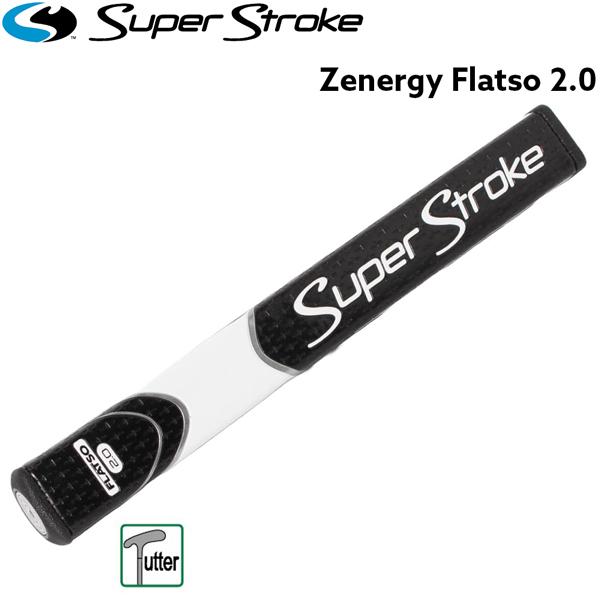 スーパーストローク（Super Stroke） Zenergy Flatso 2.0 BK/WH : MOVE - 通販 - Yahoo!ショッピング