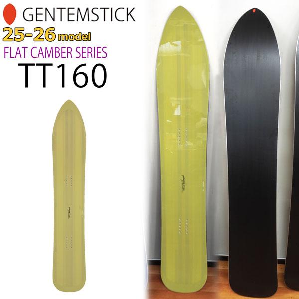 genten 予約 25-26 ゲンテンスティック ティーティー160 GENTEMSTICK TT160 スノーボード 板 25-26-BO ...