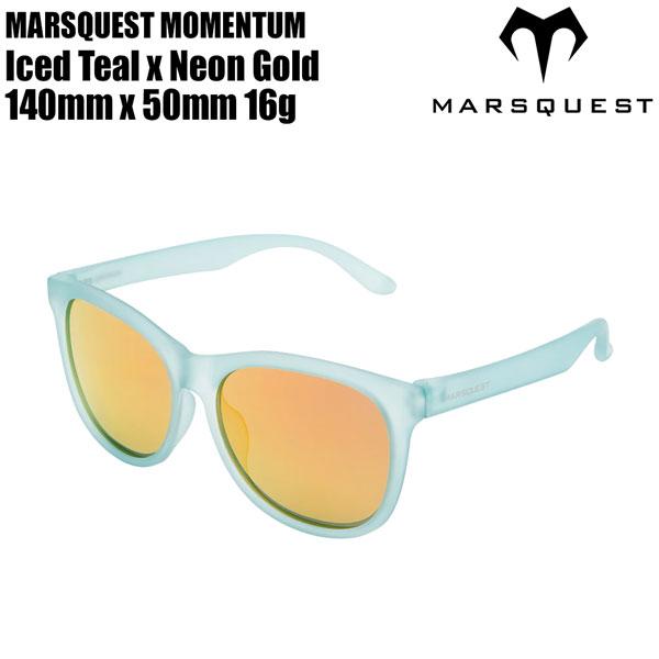 MARSQUEST マーズクエスト モーメンタム アイスドティールxネオンゴールド MOMENTUM Iced Teal x Neon Gold 眼鏡 サングラス : MOVE - 通販 ...