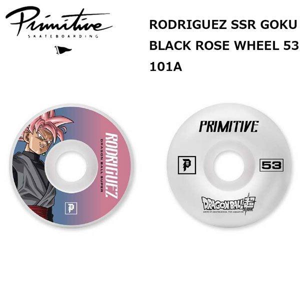 PRIMITIVE（プリミティブ） スケボー ウィール PRIMITIVE RODRIGUEZ SSR GOKU BLACK ROSE ...