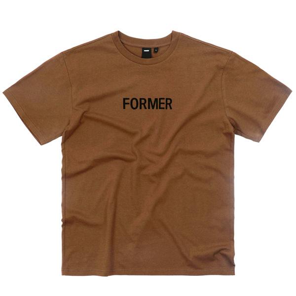 BRIDGESTONE GOLF フォーマー FORMER LEGACY T-SHIRT BROWN Tシャツ 23SS メール便配送 ...
