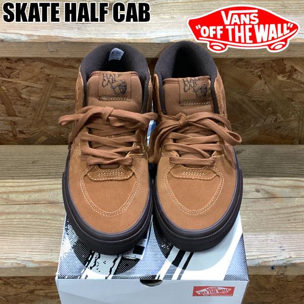 VANS（ヴァンズ） バンズ スケートハーフキャブ VANS SKATE HALF CAB GOLDEN BROWN/GUM ...