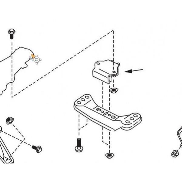 NISMO S13 RS13 PS13 RPS13 S14 S15強化エンジンマウントリヤ （ミッション） /11320-RS541 : porストア - 通販 - Yahoo!ショッピング