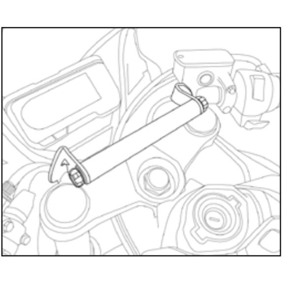 DAYTONA（バイク用品） デイトナ マルチバーホルダー CBR650R/2BL-RH03 (32681) : porストア - 通販 ...