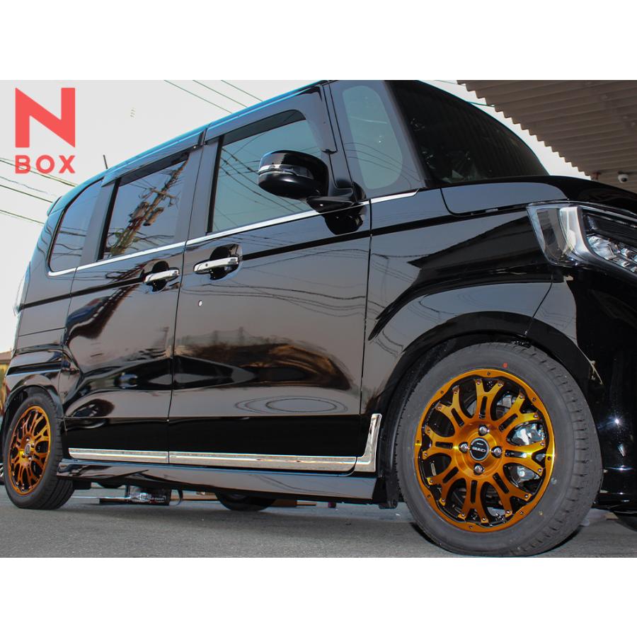 N-BOX N BOX NBOX Nボックス エヌボックス カスタム JF3 JF4 メッキ サイドドアガーニッシュ 6P モール : NEXUS Japan ネクサスジャパン - 通販 ...