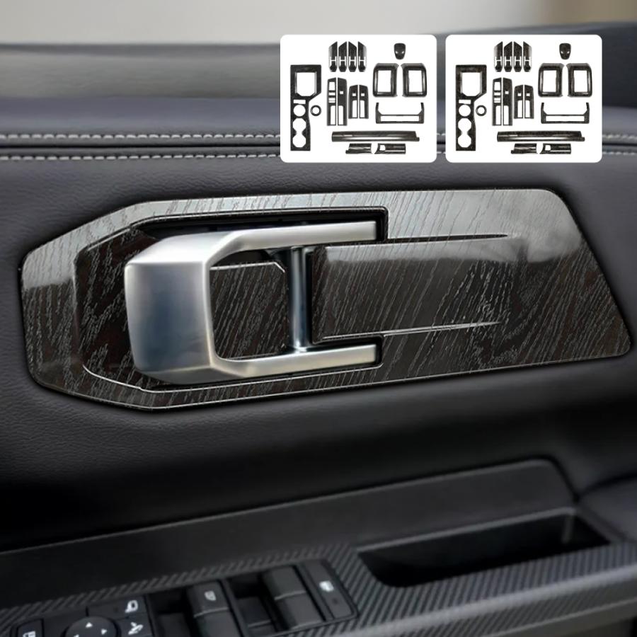 三菱 トライトン LC2T インテリアパネル セット 17P バールウッド調 トポグラフィー柄 カバー ガーニッシュ パーツ カスタム (予約) : NEXUS Japan ネクサスジャパン ...