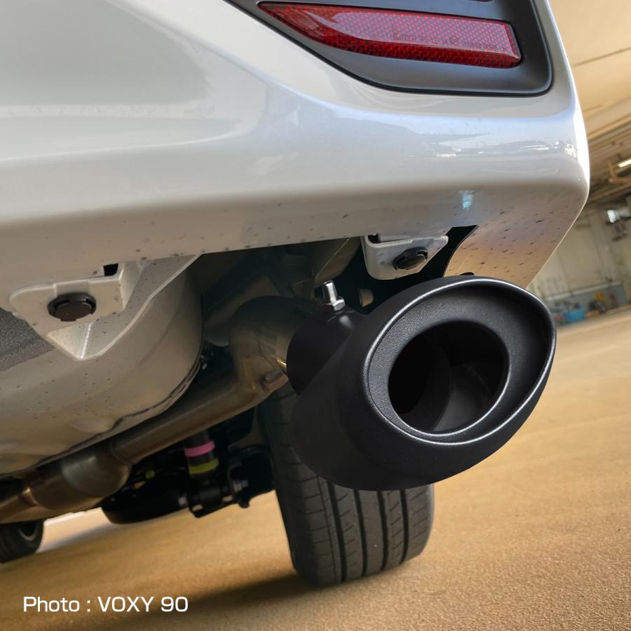 日産 ノート E11 E12 ePOWER マフラーカッター マッドブラック ステンレス製 シングル 下向き オーバル カスタム パーツ アクセサリー : NEXUS Japan ネクサス ...