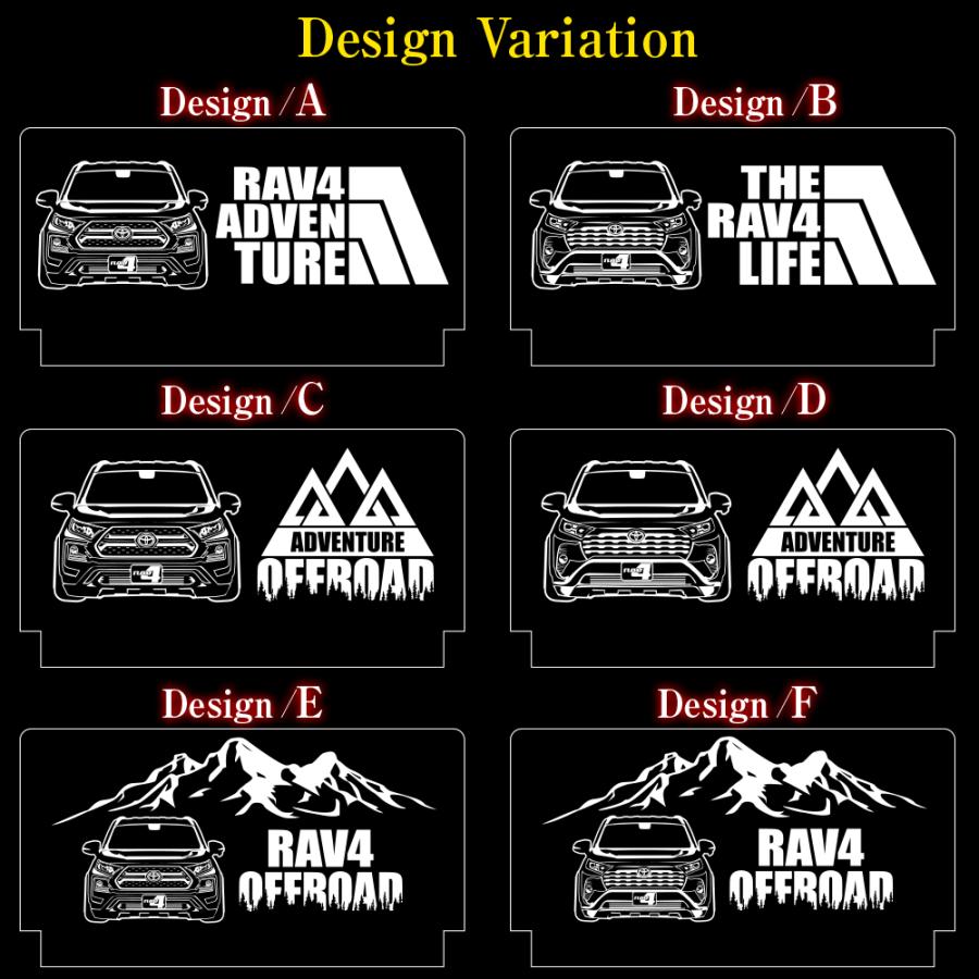 RAV4 カスタム 50系 RGB LED インテリアプレート アクリル PHV アドベンチャー オフロードパッケージ ハイブリッド パーツ 新型 (印刷) : NEXUS Japan ...