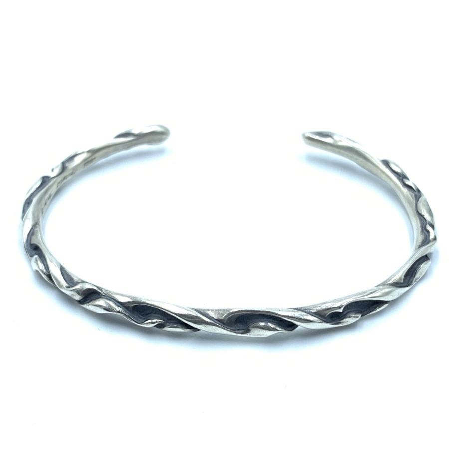 Rat Race ラットレース シルバー RatRace UNDULATE FLARE BANGLE S バングル メンズ アクセサリー ...
