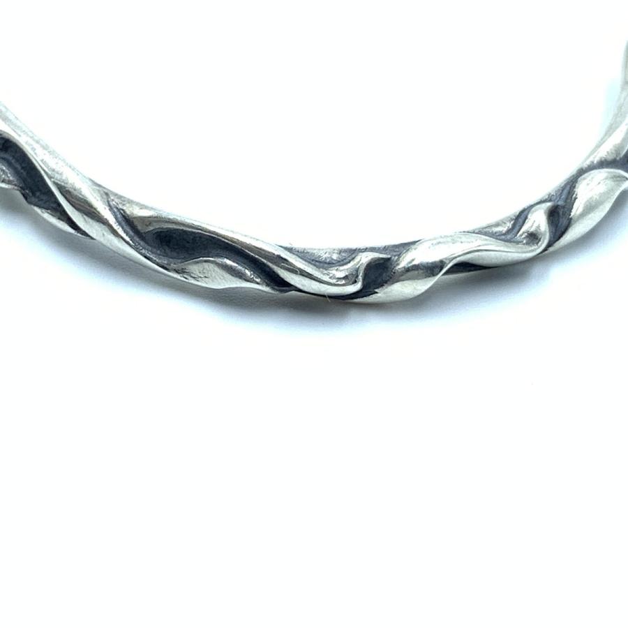 Rat Race ラットレース シルバー RatRace UNDULATE FLARE BANGLE S バングル メンズ アクセサリー ...