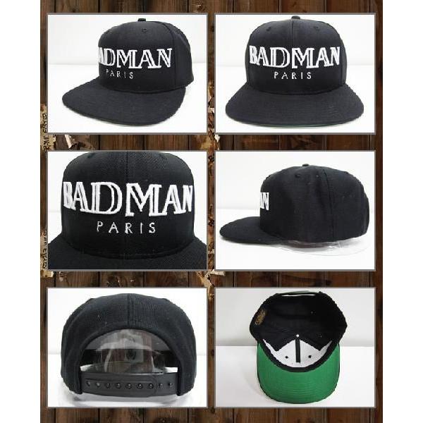 ZSアザス BADMAN in PARIS スナップバック SNAPBACK CAP AZS / ブラック 黒 BLACK : Mr ...