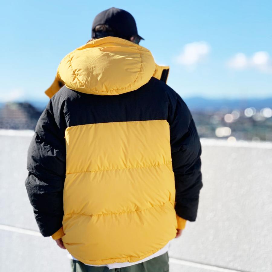ファーストダウン FIRST DOWN ダウンジャケット BUGGY DOWN JACKET アウター イエロー YELLOW 黄色 ...