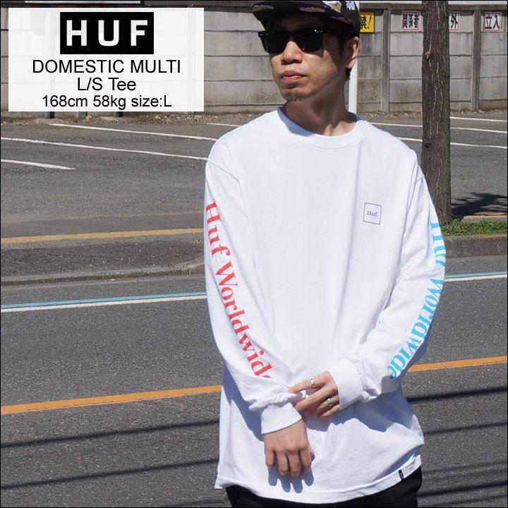HUF ハフ ロンT DOMESTIC MULTI L/S Tee Tシャツ 長袖 ホワイト 白 WHITE : huf1805wht : Mr-vibes - 通販 - Yahoo!ショッピング