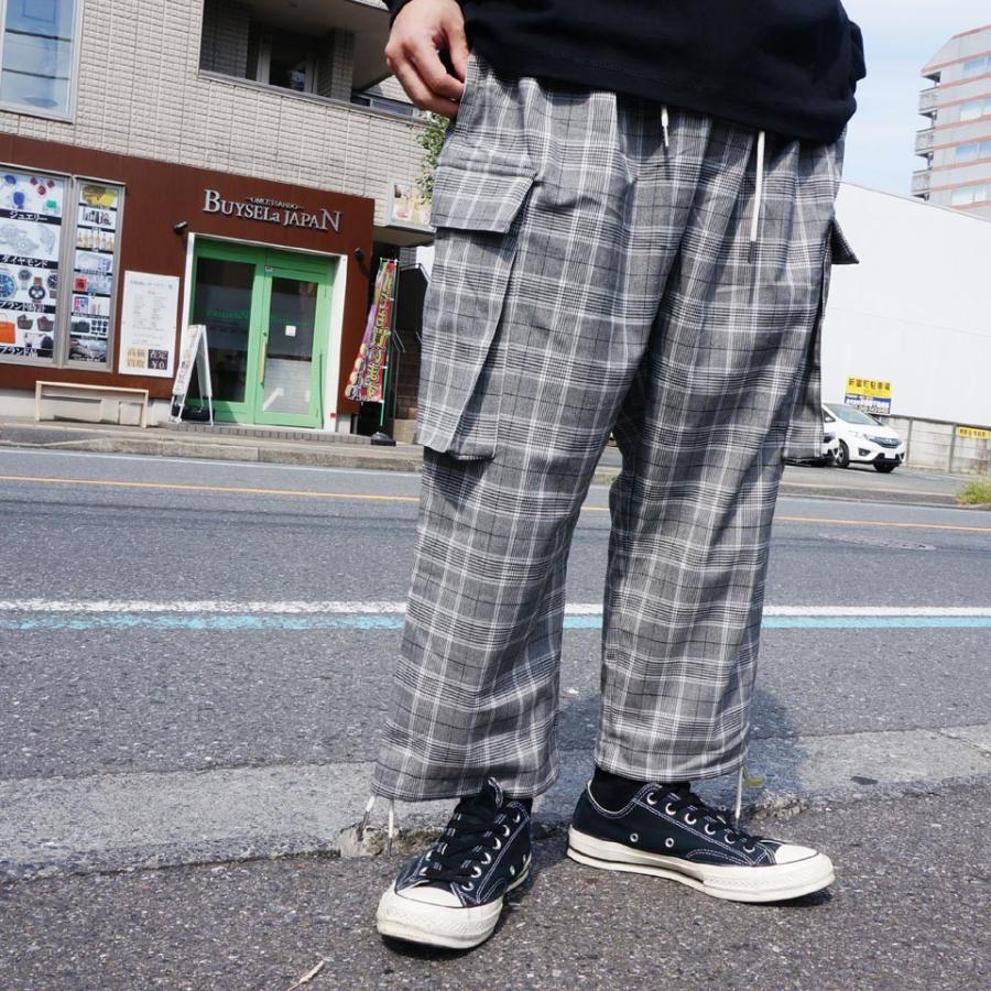 INTERBREED インターブリード チェックパンツ クロップドパンツ INTERBREED インターブリード チェックパンツ クロップドパンツ