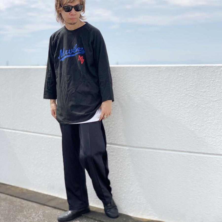 MRV by Mr.vibes Tシャツ SCRIPT RAGLAN Tee ラグラン ベースボールTシャツ 7分袖 オリジナル ホワイト WHITE 白 : Mr-vibes - 通販 ...
