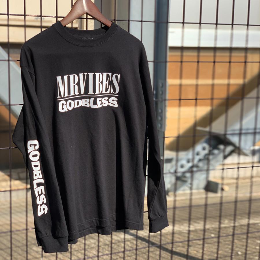 MRV by Mr.vibes ロンT Tシャツ NM GOD BLESS L/S Tee 長袖 オリジナル ブラック 黒 BLACK : Mr-vibes - 通販 - Yahoo!ショッピング