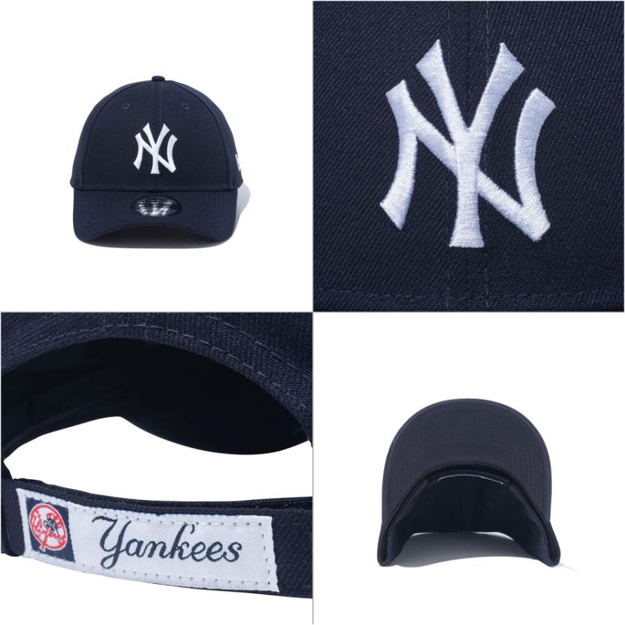 NEW ERA ニューエラ ローキャップ 9FORTY MLB NEWYORK YANKEES ニューヨーク・ヤンキース ウーブンパッチ キャップ 帽子 ネイビー 紺 NAVY : Mr ...