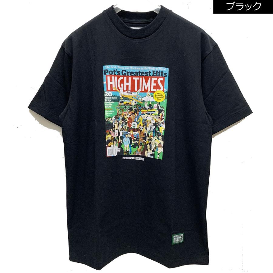 全2色 ポットミーツポップ POT MEETS POP Tシャツ PMP × HIGH TIMES POT'S GREATEST HITS S ...