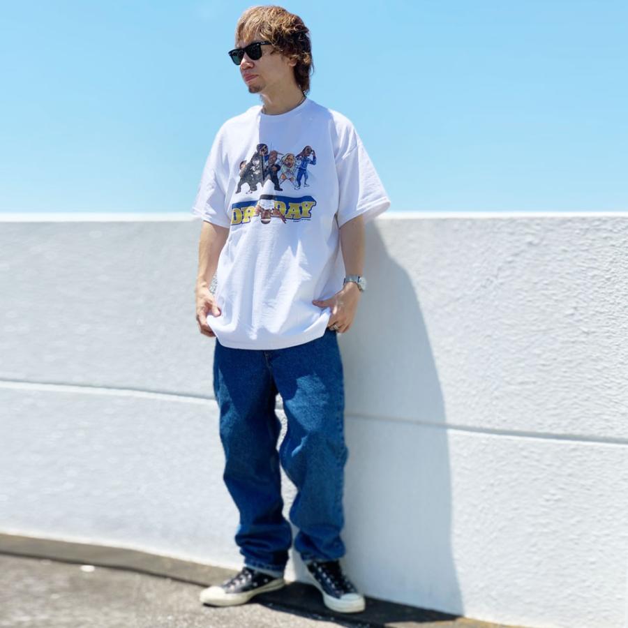 全2色 ラップアタック RAP ATTACK Tシャツ Fuckin' Jay × Rap Attack "Dre Day" Tee ラップTシャツ ヒップホップ HIPHOP ホワイト 白 ...