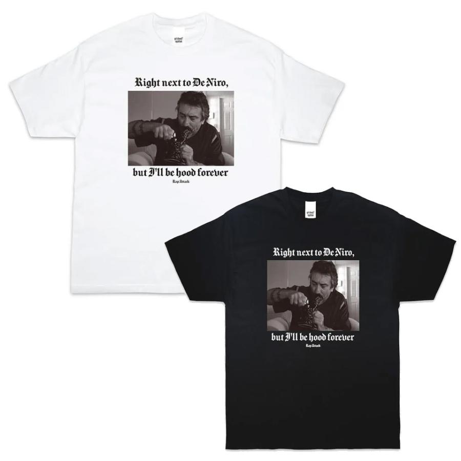 全2色 ラップアタック RAP ATTACK Tシャツ Right Next to De Niro S/S Tee ホワイト 白 WHITE ブラック 黒 BALCK : Mr-vibes ...