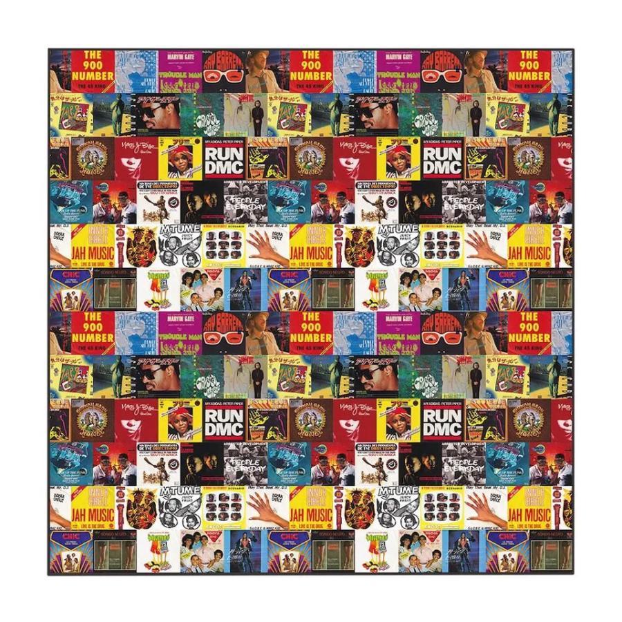 ラップアタック RAP ATTACK バンダナ "Classic 45 Records" BANDANA -Directed by DJ Koco- 総柄 マルチカラー MULTI DJココ ...