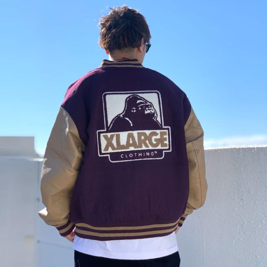 XLARGE 全3色 エクストララージ スタジャン OG VARSITY JACKET XLARGE 全3色 エクストララージ スタジャン OG VARSITY JACKET
