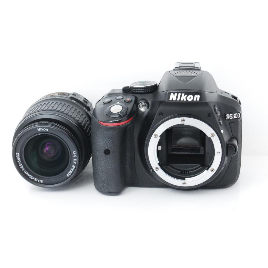 D5000 Nikon ニコン D5300 レンズキット 32GBSDカード付き ショット数6646回 : 山ウサギカメラ - 通販 - Yahoo!ショッピング