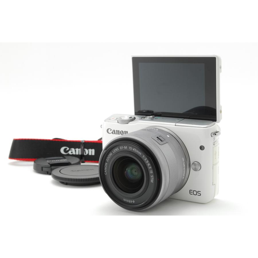 EOS M Canon キヤノン M10 ホワイト レンズキット 新品SD32GB付き : 山ウサギカメラ - 通販 - Yahoo!ショッピング