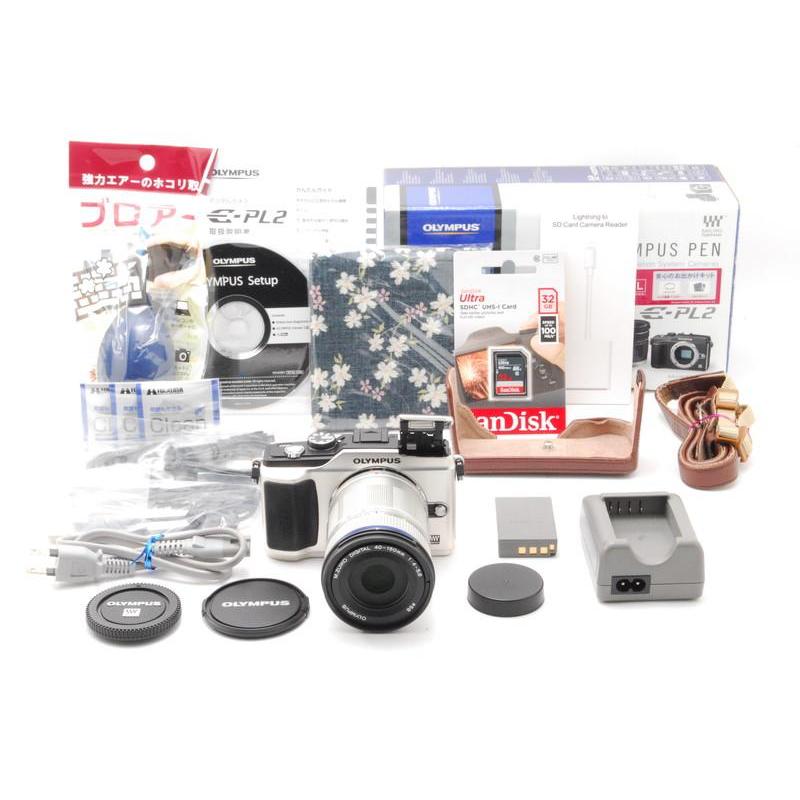 OLYMPUS PEN オリンパス E-PL2 シャンパンゴールド レンズキット 新品SD32GB付き iPhone転送 : 山ウサギカメラ - 通販 - Yahoo!ショッピング