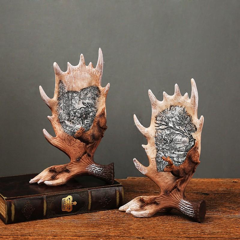 鹿の角 置物 オブジェ インテリア 雑貨 置き物 誕生日 プレゼント プチギフト 北欧アンティーク おしゃれ 国内初登場 : MRCS - 通販 - Yahoo!ショッピング